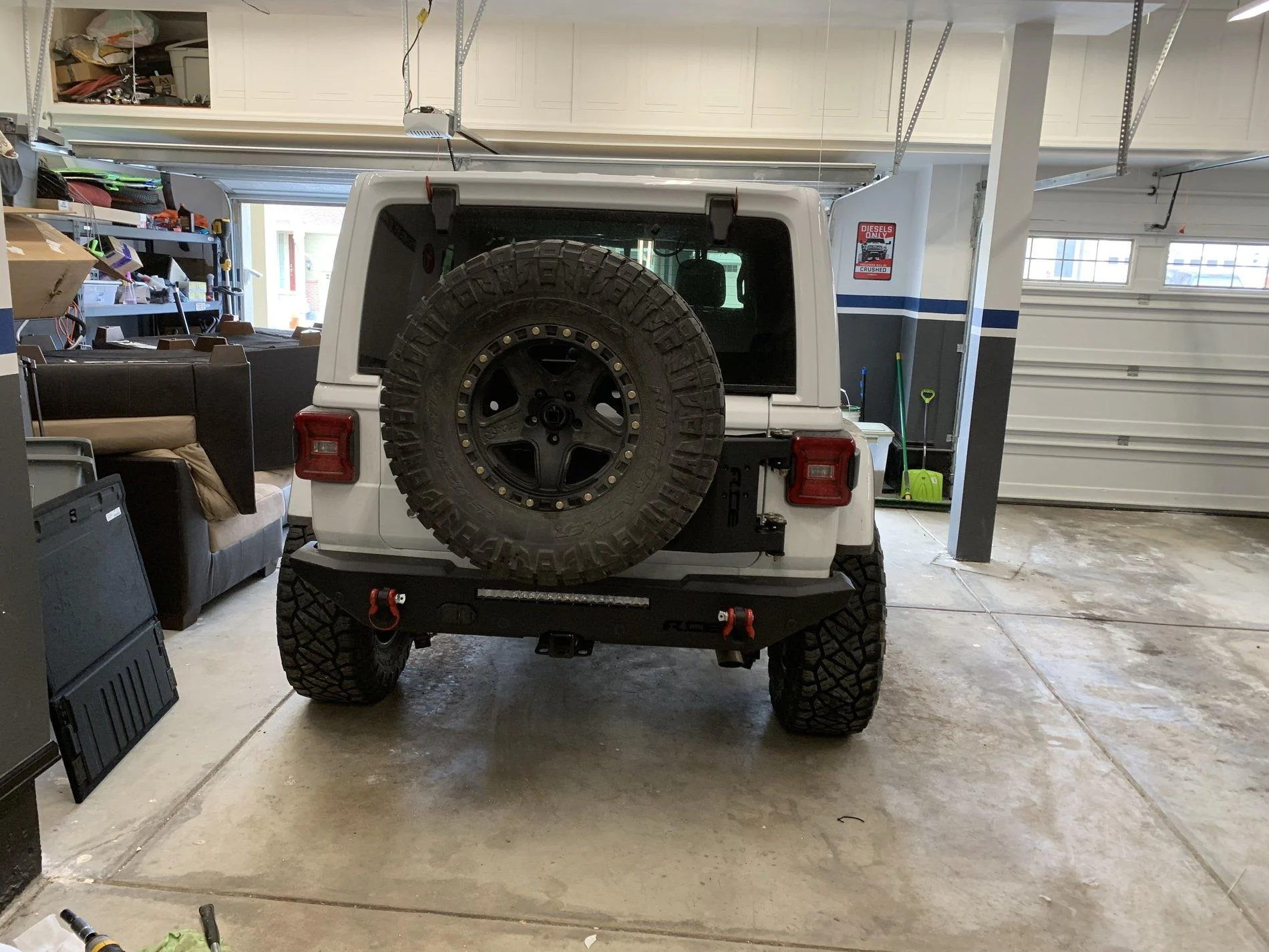 Let's see pics of your Jeep garage or workspace | 2018+ Jeep Wrangler ...