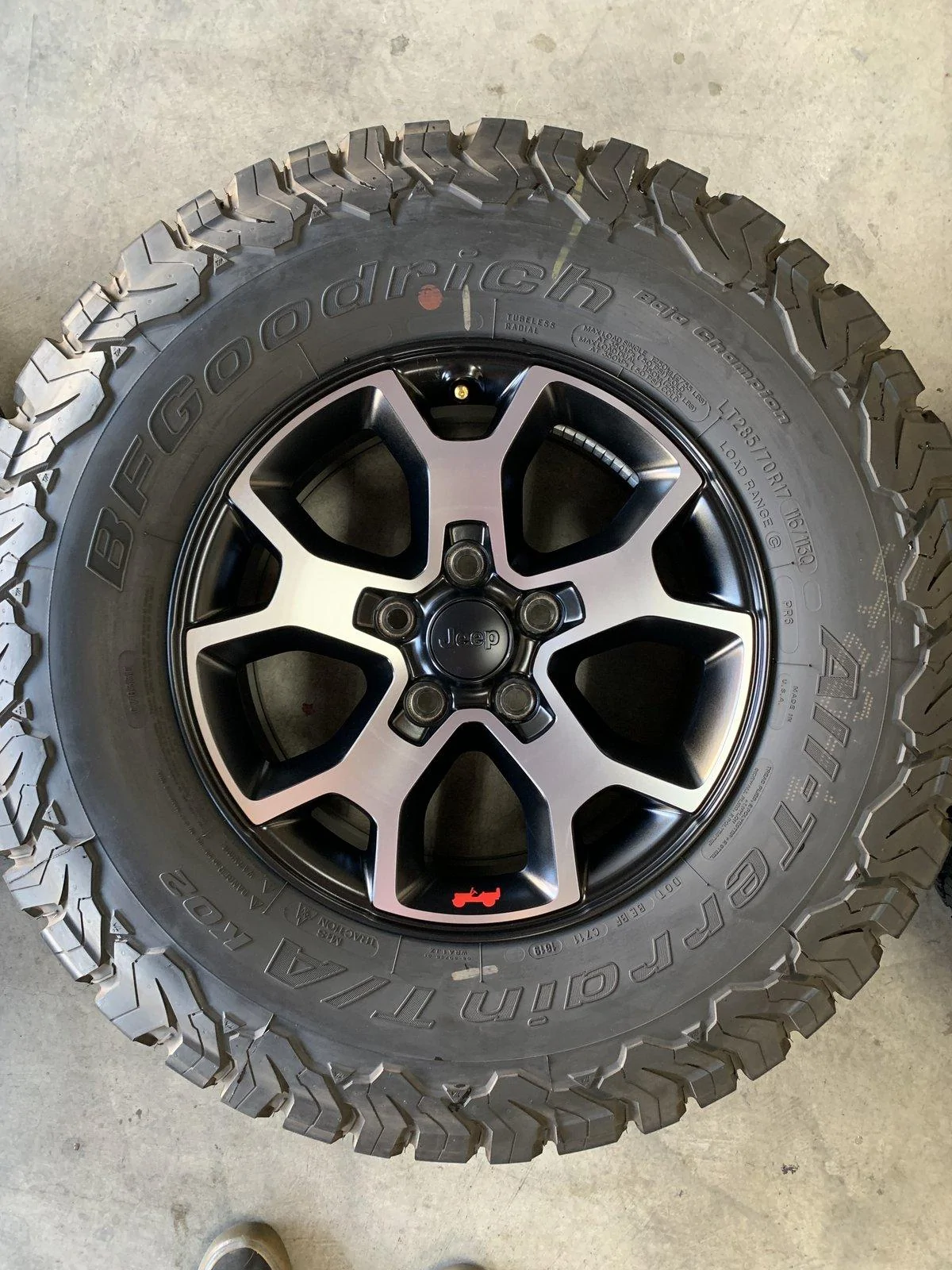 Rubicon - California - 5 New Takeoff Rubicon Wheels&Tires | 2018+ Jeep ...