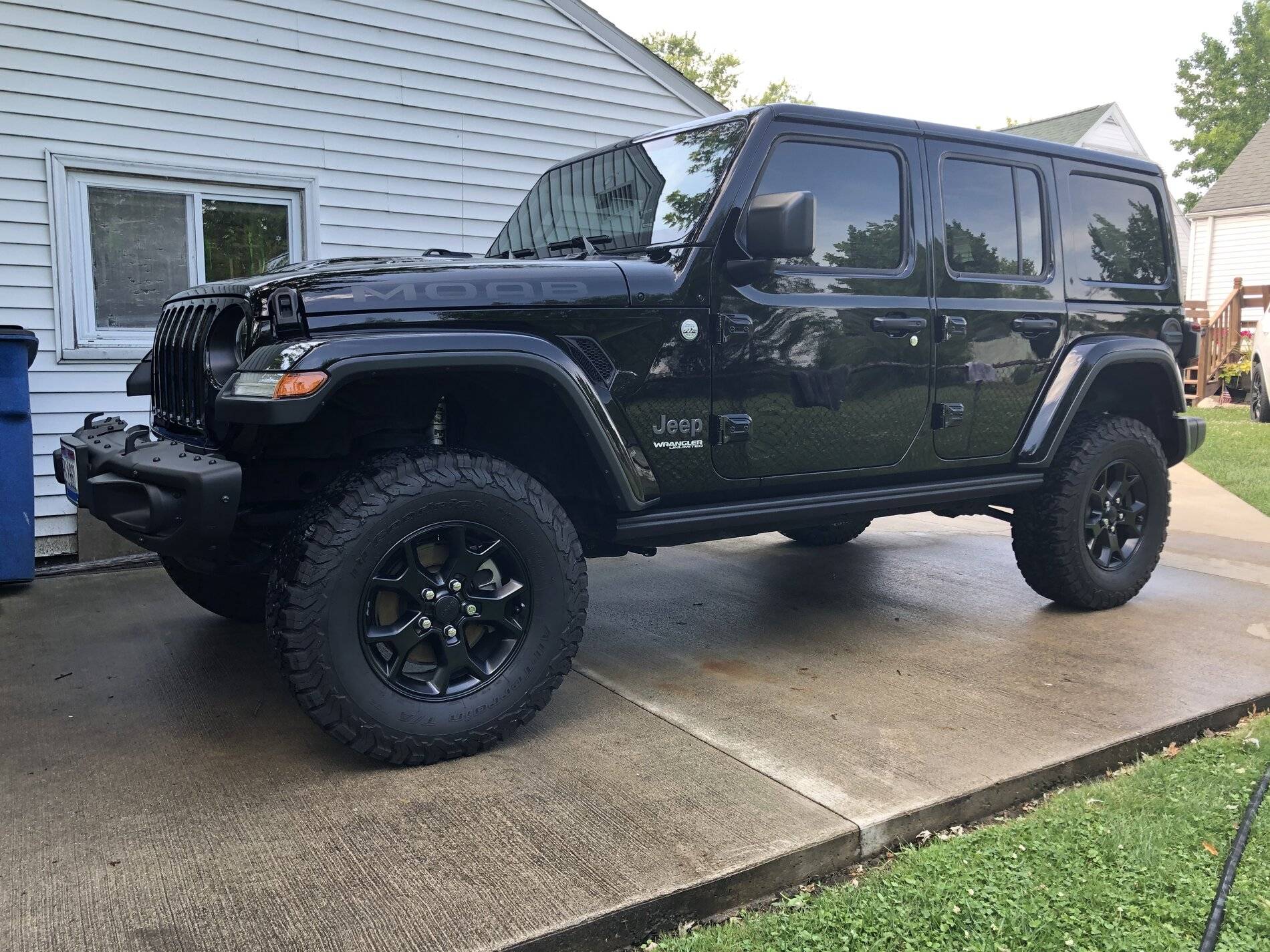2 inch mopar lift installed | 2018+ Jeep Wrangler Forums (JL / JLU ...