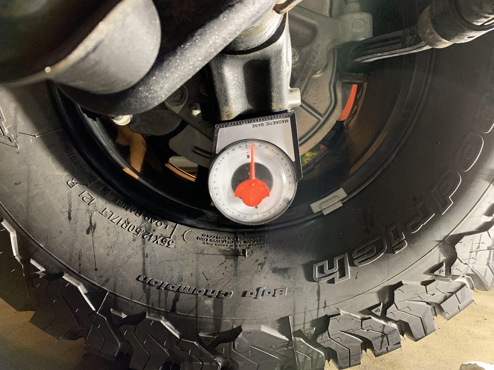 JL Rubicon caster measure | Page 2 | Jeep Wrangler Forums (JL / JLU ...