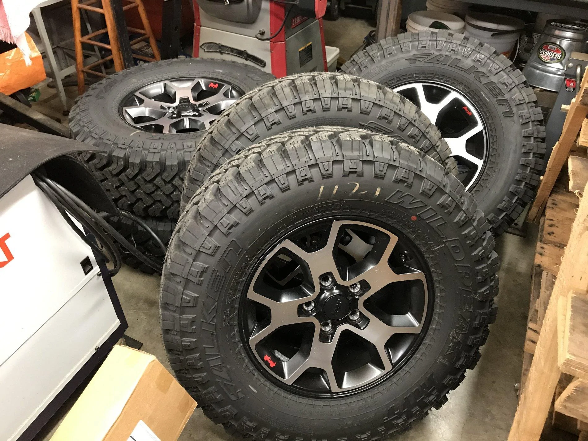 North Carolina - South Carolina - 2020 JL Rubicon Tires/Wheels with ...