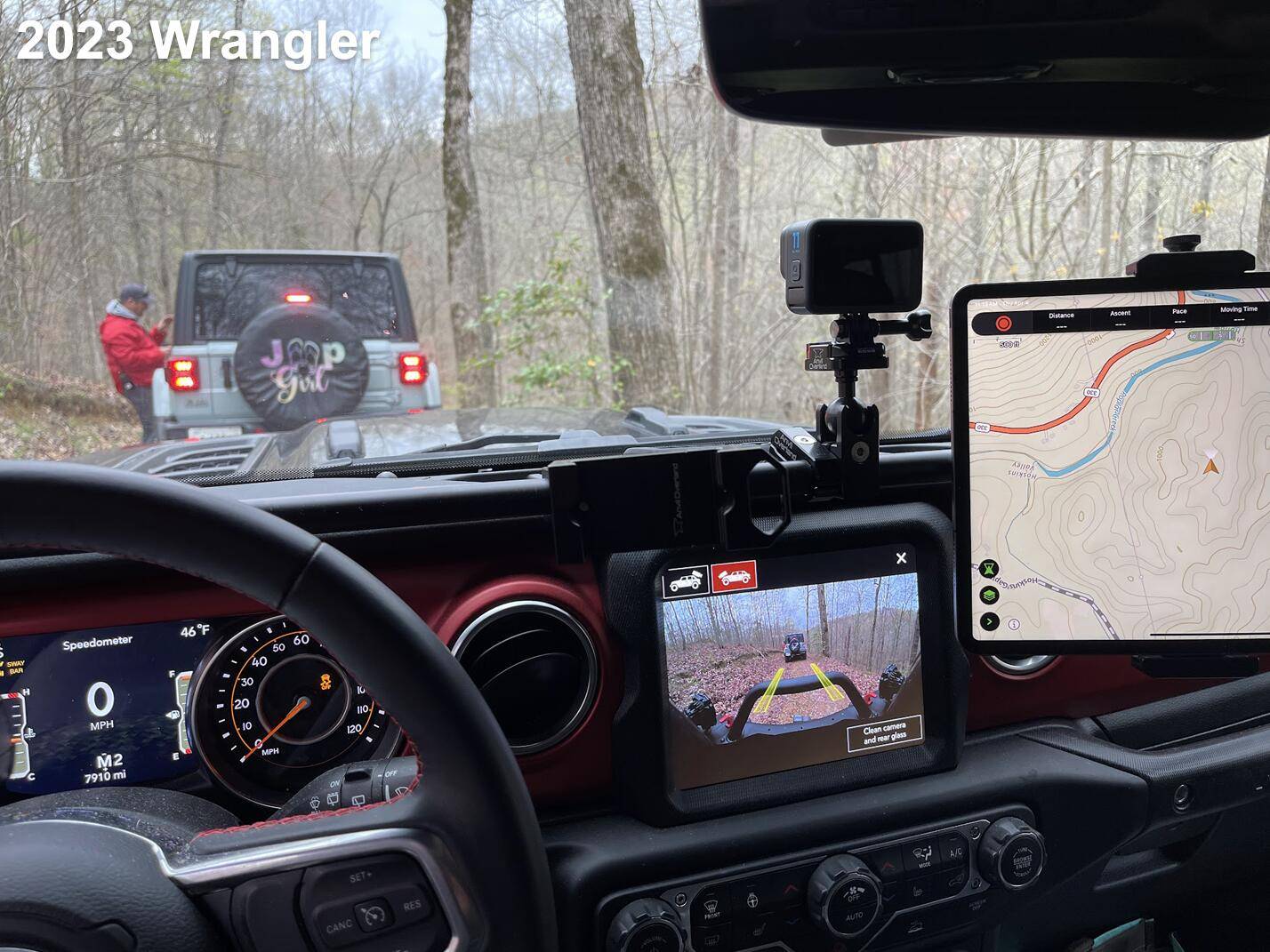 Anvil Overland Dash Mounting System Flexibility Helpful | Jeep Wrangler ...