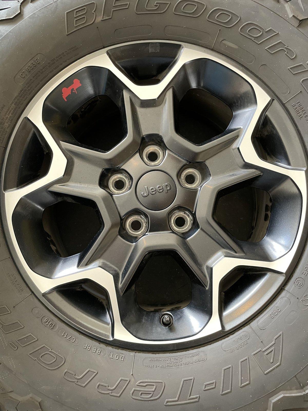 Florida - 2020 Rubicon Recon Wheels Tires and TPS Sensors | 2018+ Jeep ...