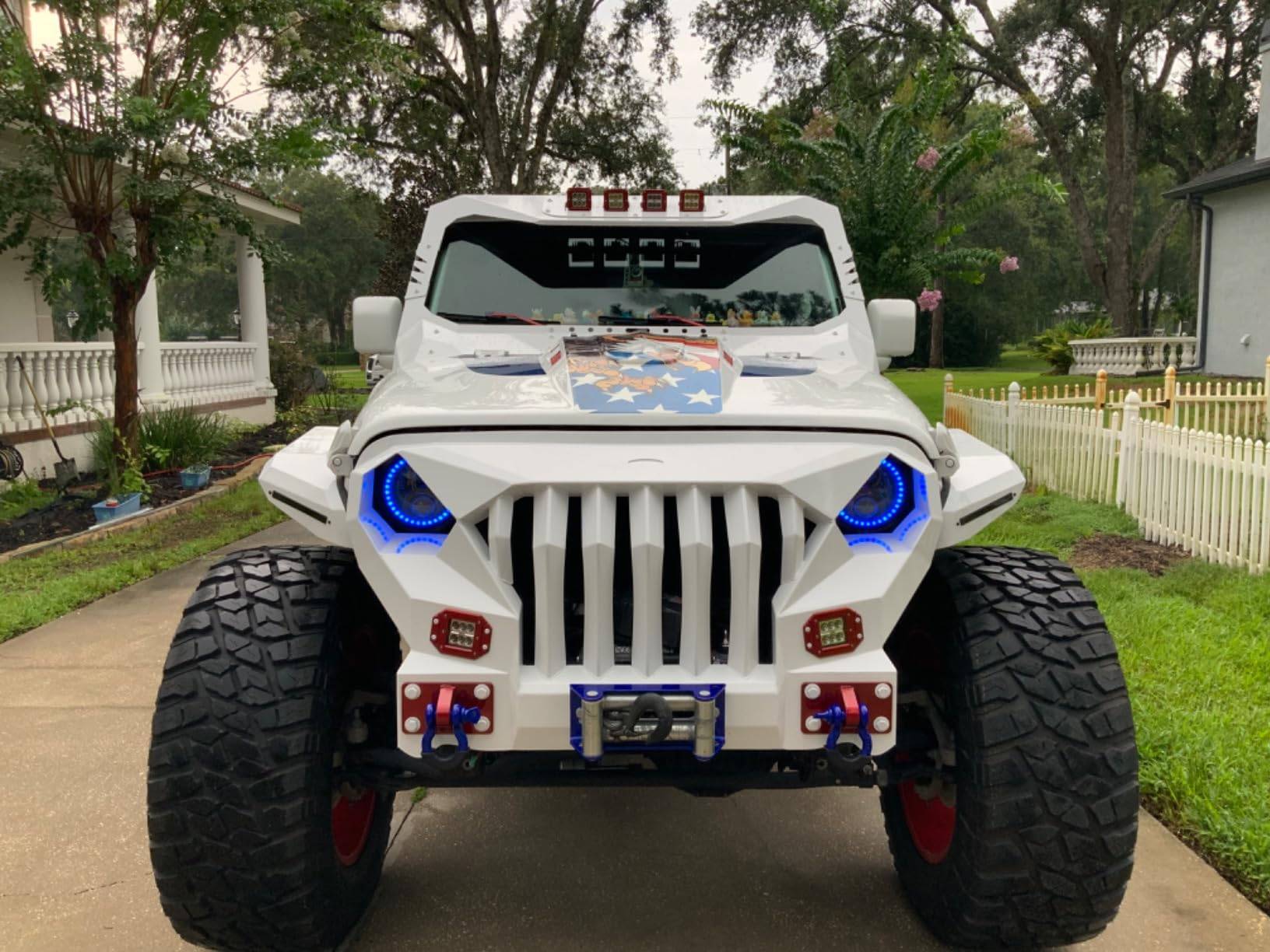 Stand Out on the Road: Unique Visuals with Front Bumper & Windshield ...