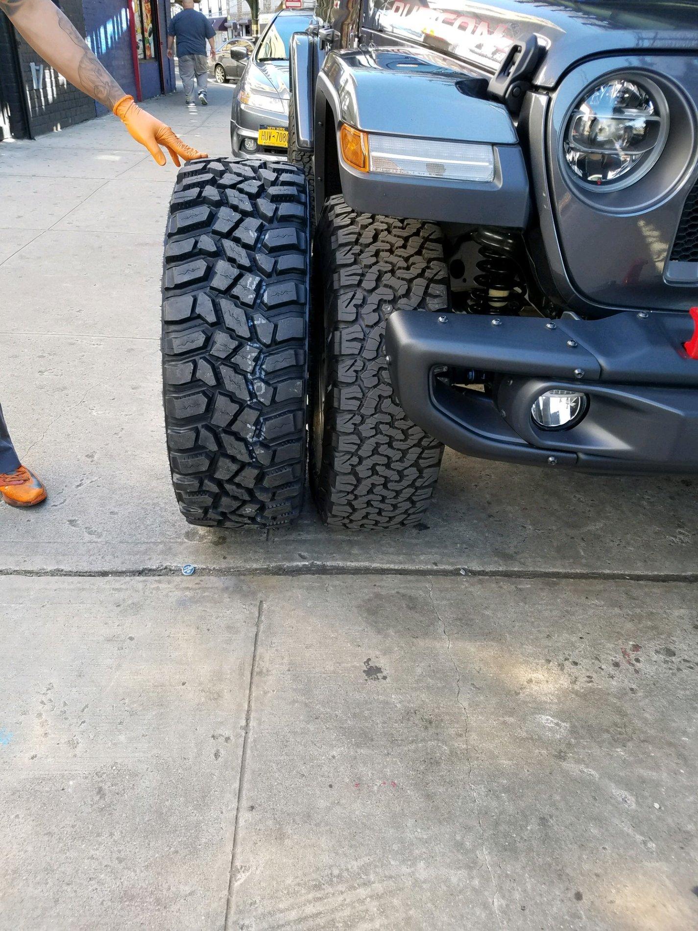 18" Ultra Wheels on 35" Cooper STT Pro | Jeep Wrangler Forums (JL / JLU ...