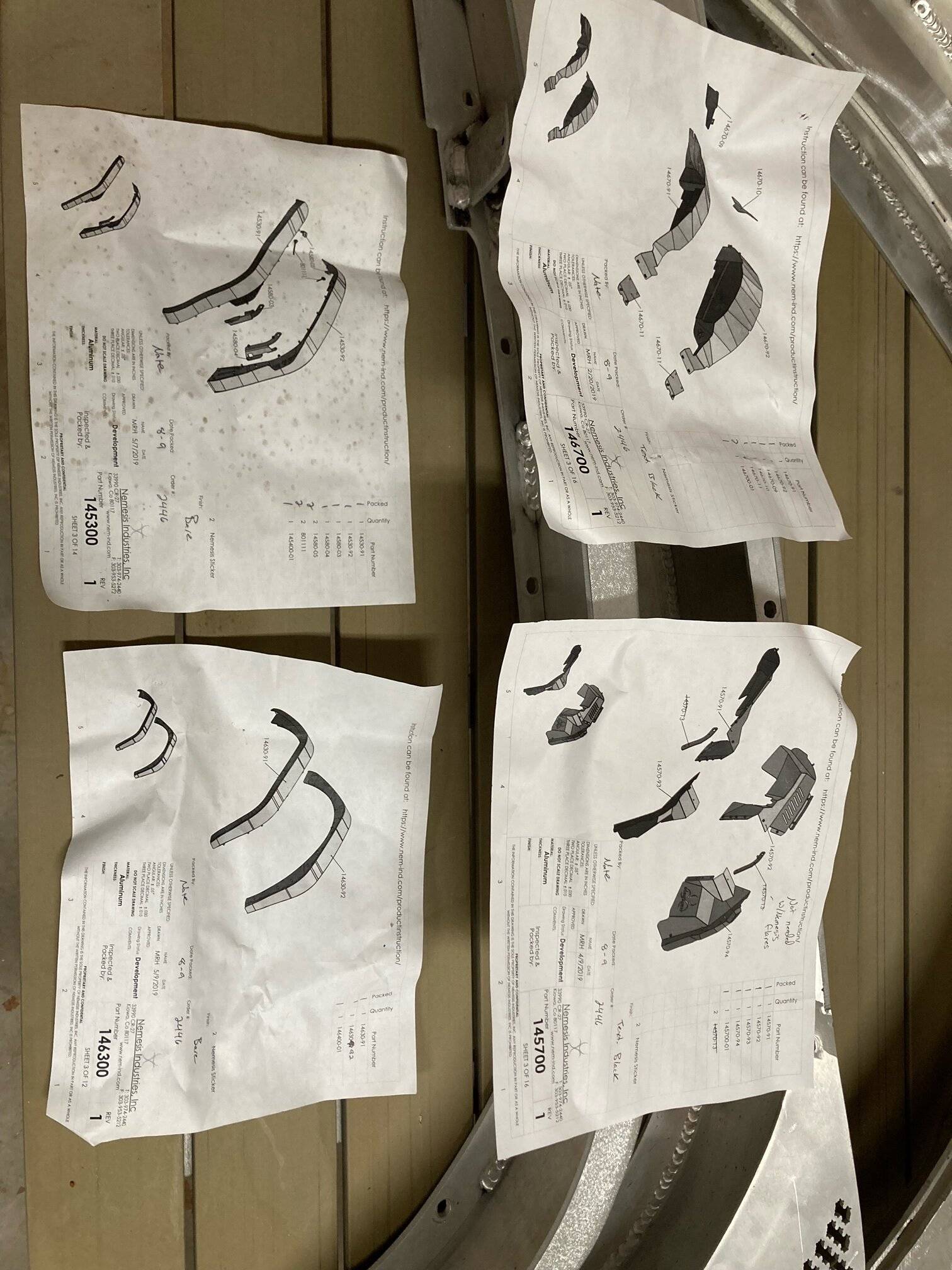 Oklahoma - Price drop - Brand new JL Nemesis Fenders (4) and liners (4 ...
