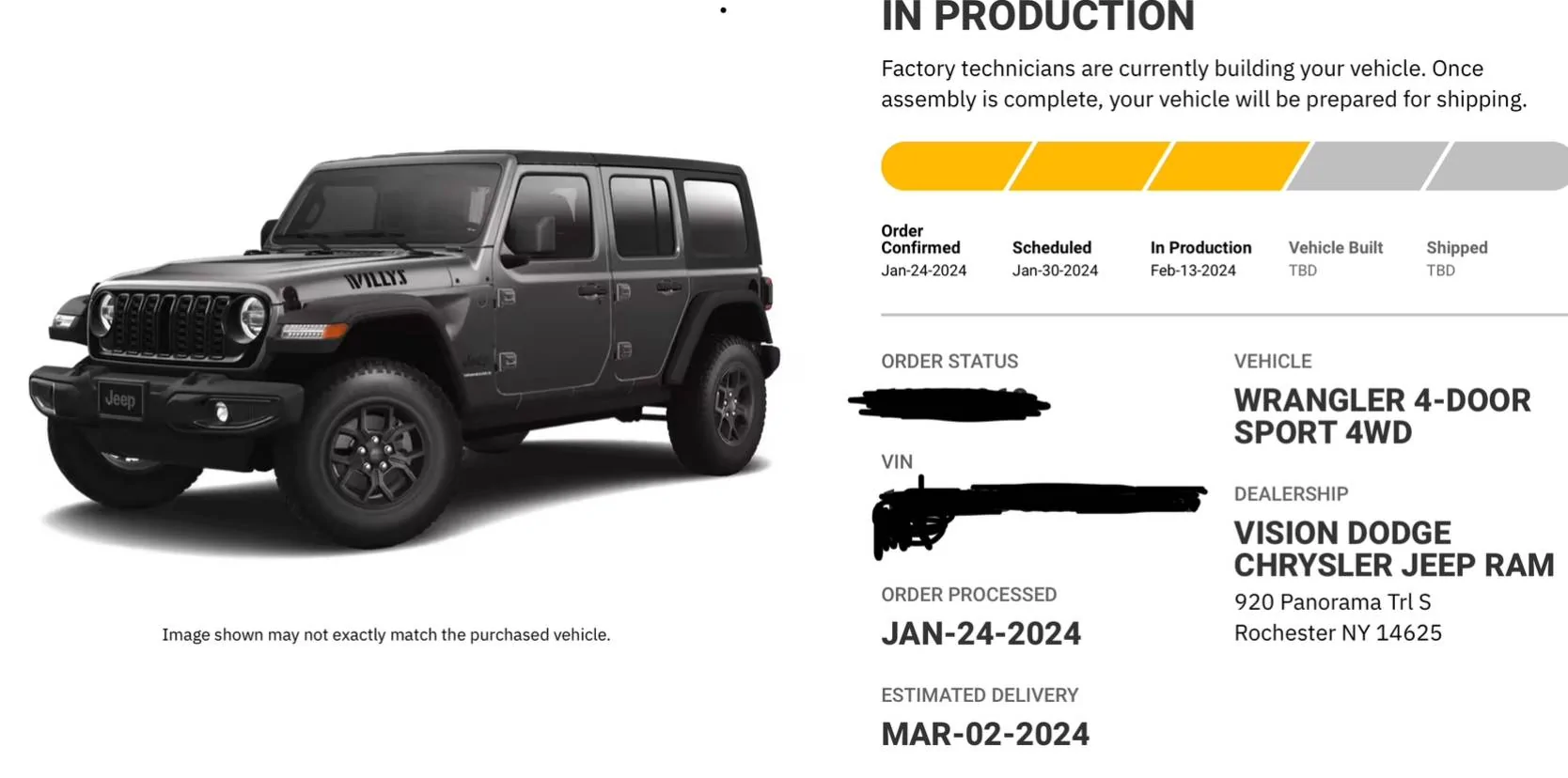 2024 Order Waiting Room | Page 492 | Jeep Wrangler Forums (JL / JLU ...