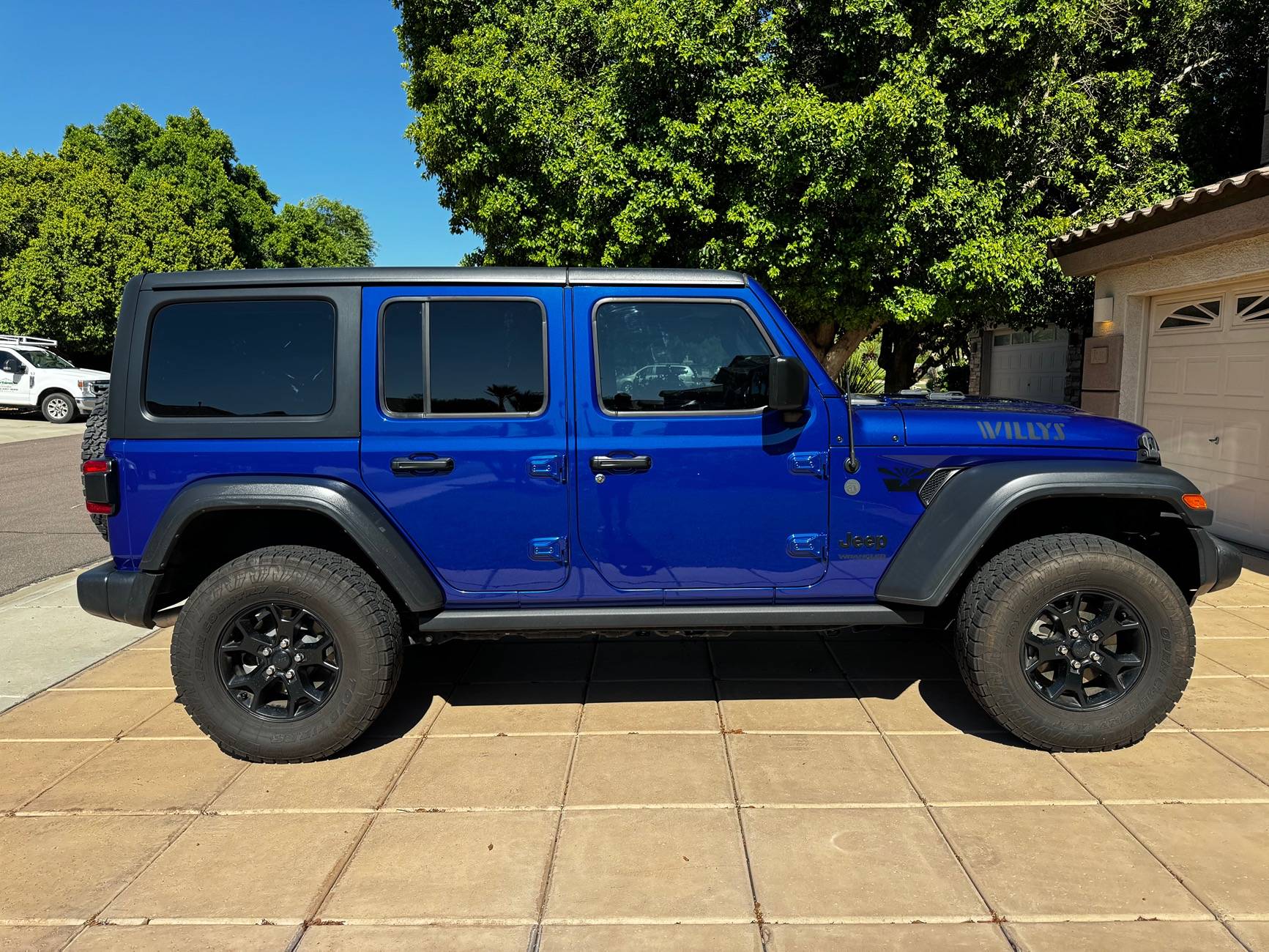 Arizona - 2020 Ocean Blue 4 Door Willys $35,000obo | Jeep Wrangler ...