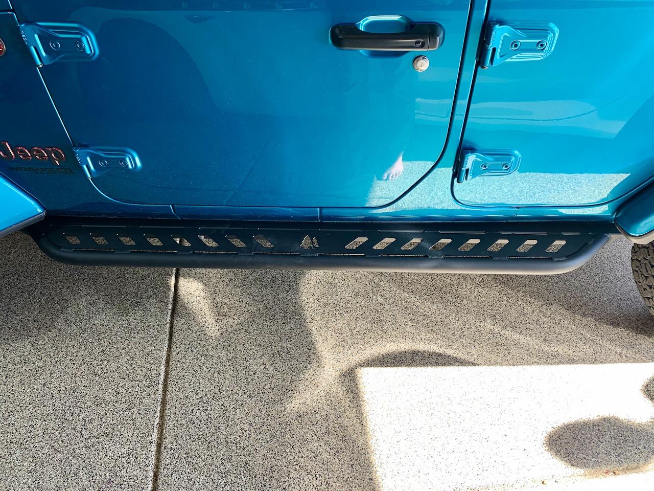 Aluminum Side Step/Rock Guard Option from Greenlane Offroad | Jeep ...