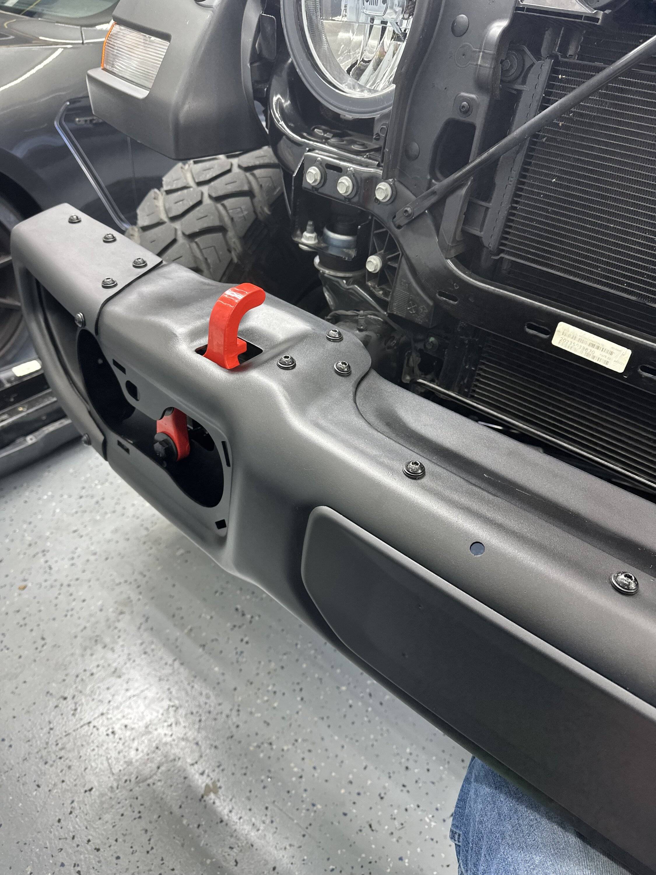 My eBay bumper installed | Jeep Wrangler Forums (JL / JLU) -- Rubicon ...