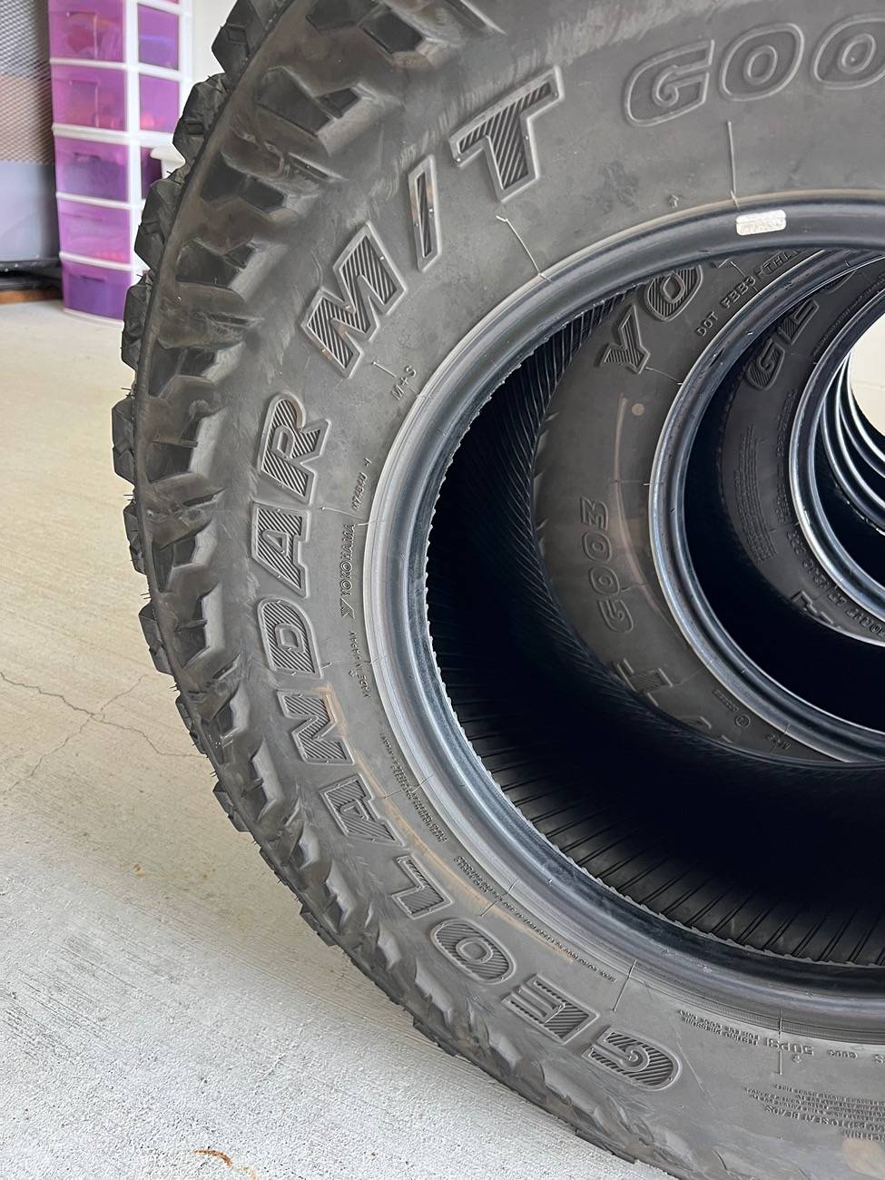 Texas - FS: $600 obo 5-37x12.50R17 Yokohama Geolander G003 M/T | Jeep ...