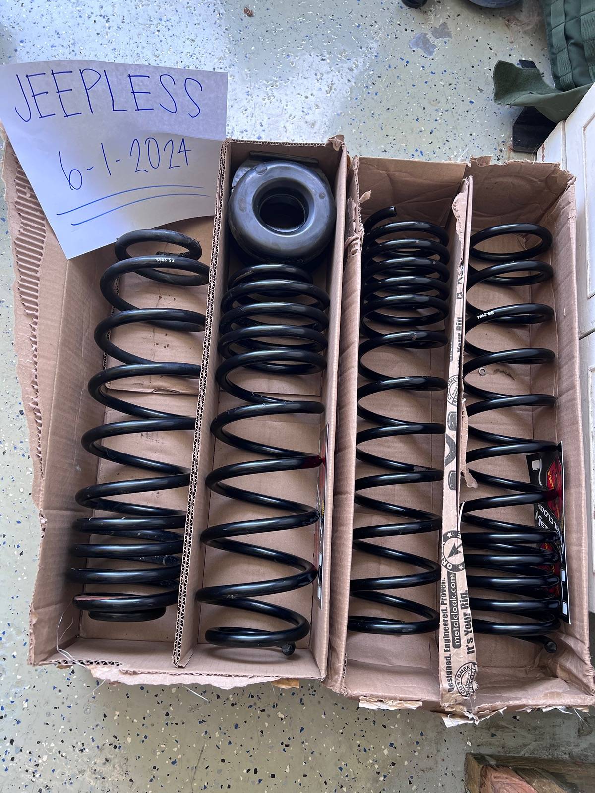 California - Metalcloak 3.5” springs | Jeep Wrangler Forums (JL / JLU ...