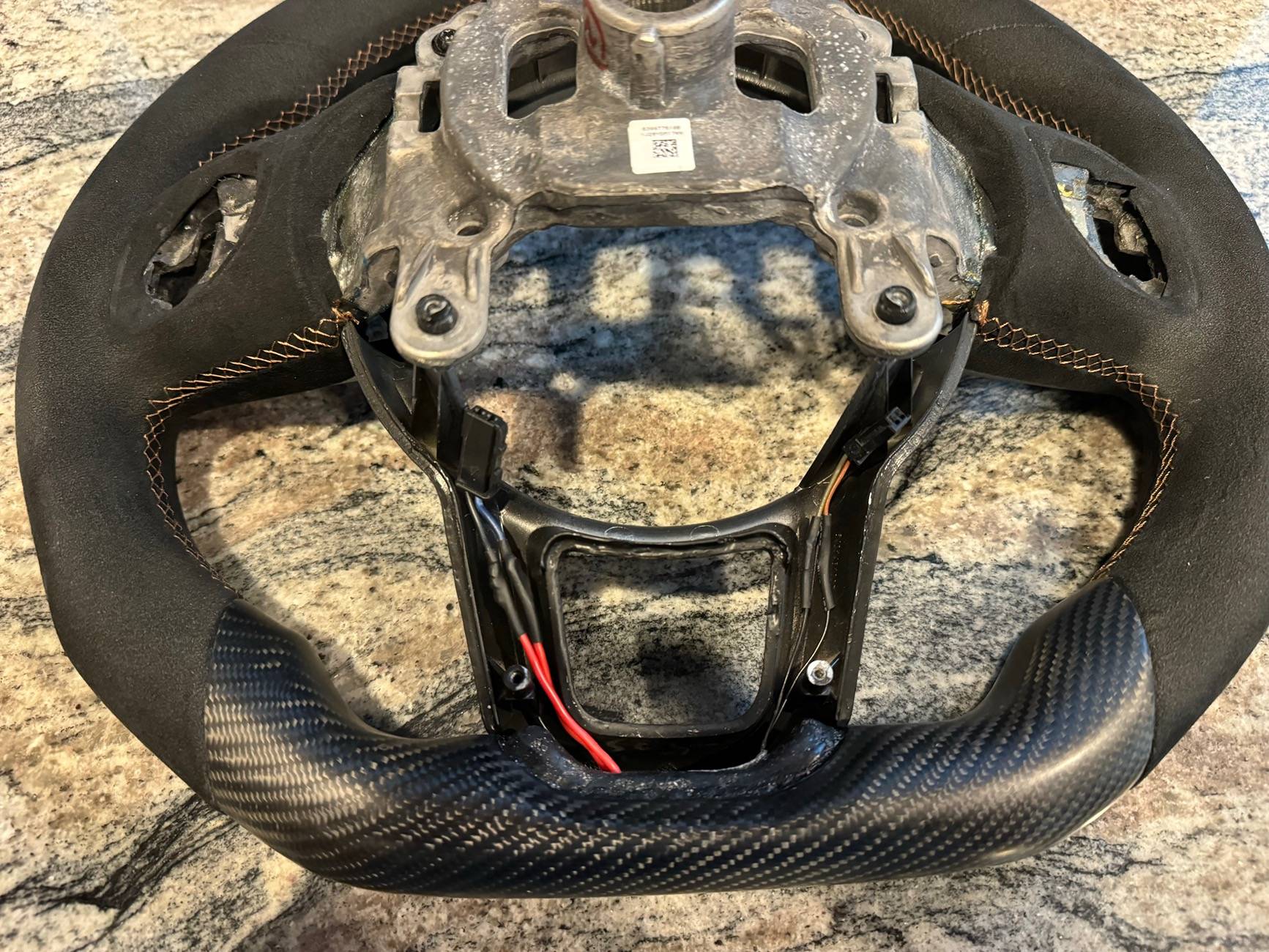 New Jersey - MHF Steering Wheel Matte Carbon Fiber w/Alacantra | Jeep ...
