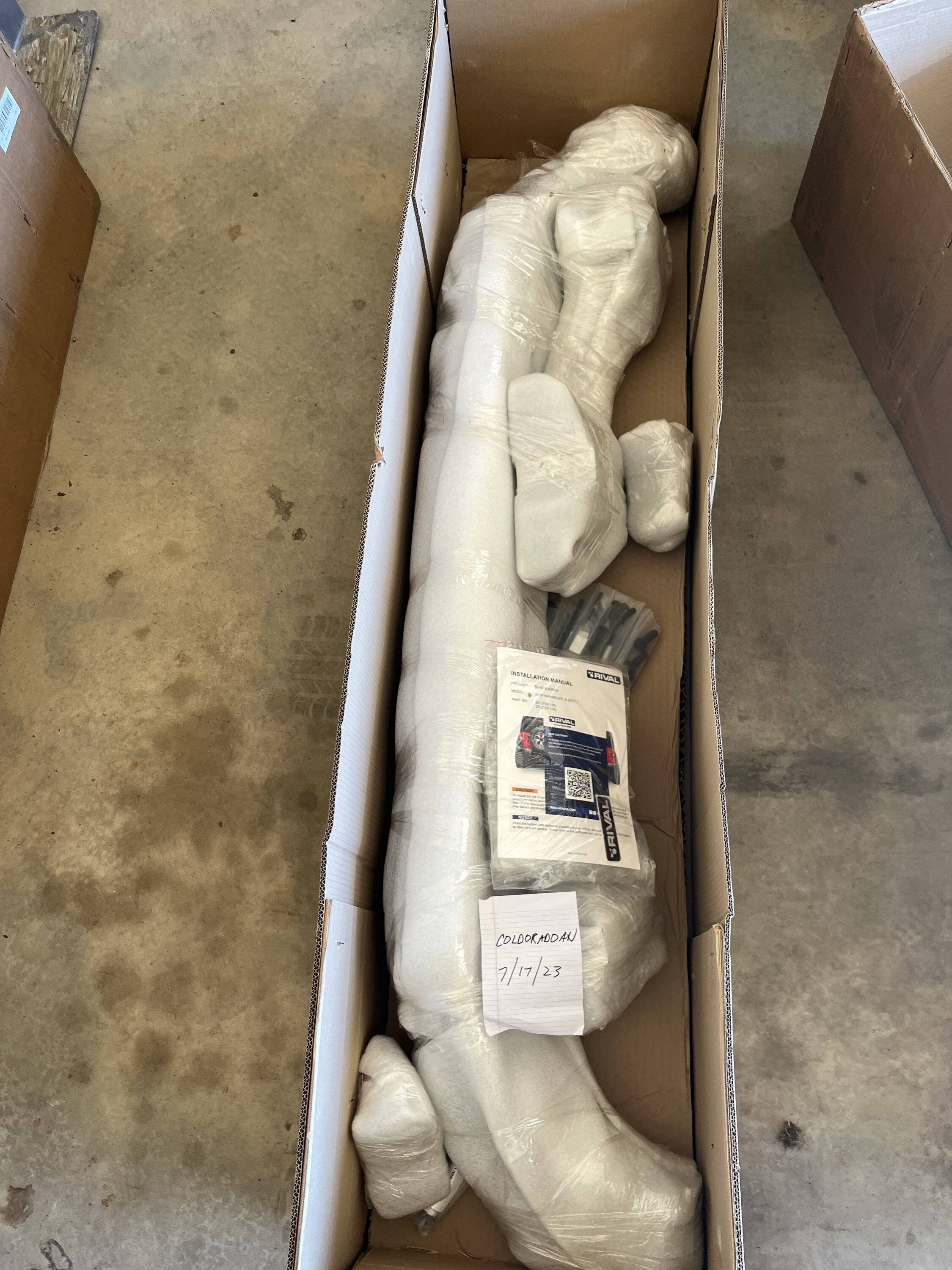 Colorado - Price Drop: Rival 4x4 Aluminum Rear Bumper BNIB $495 | Jeep ...