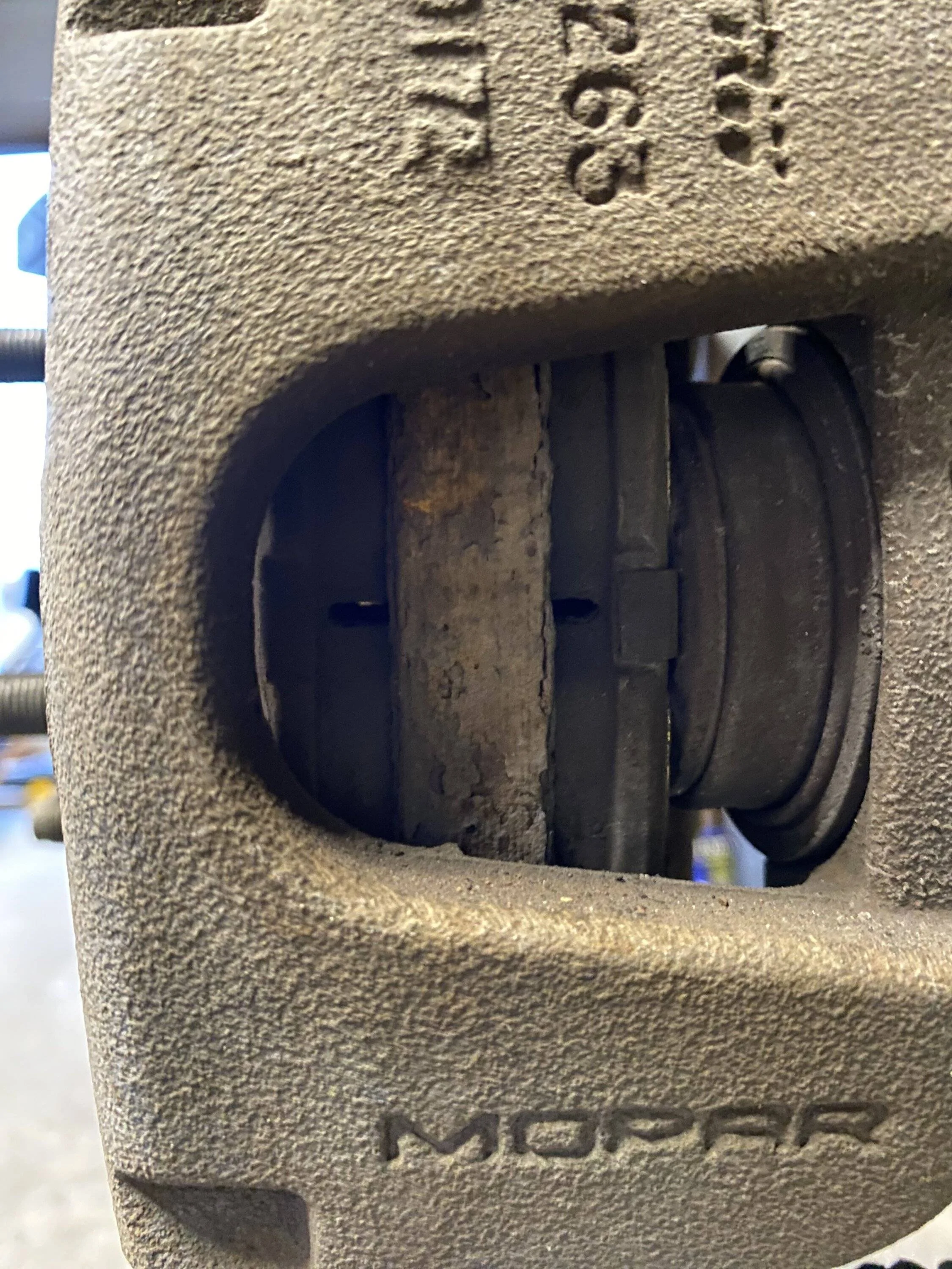 Dealership said these brake pads are worn to 2mm | Jeep Wrangler Forums ...