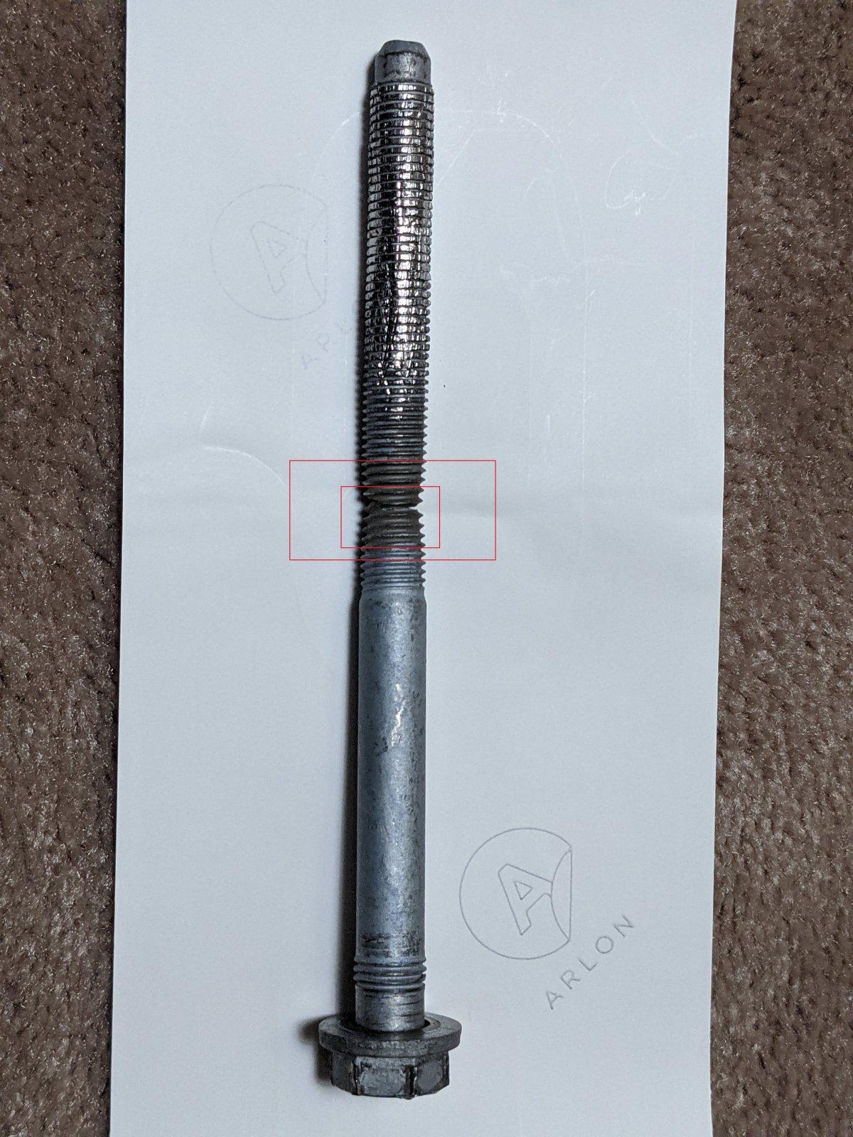 2018 JLU Defective steering box bolt (front) | Jeep Wrangler Forums (JL ...