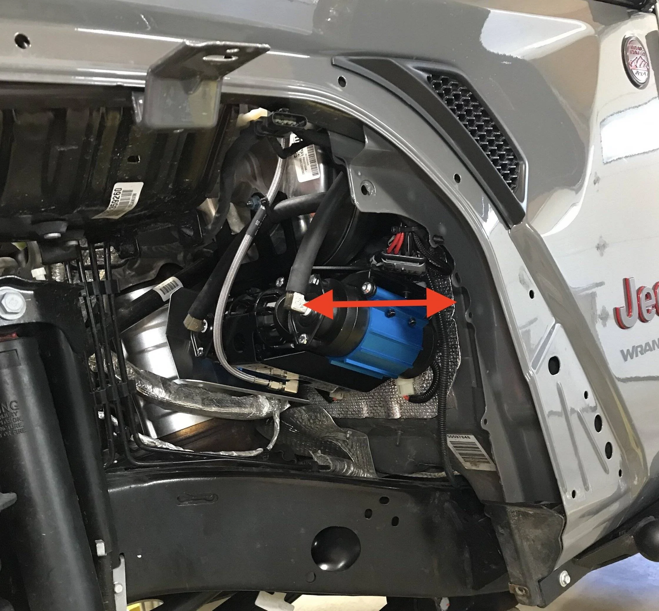 Aftermarket Fender liners and Grimm Off-road compressor mount?? | Jeep ...