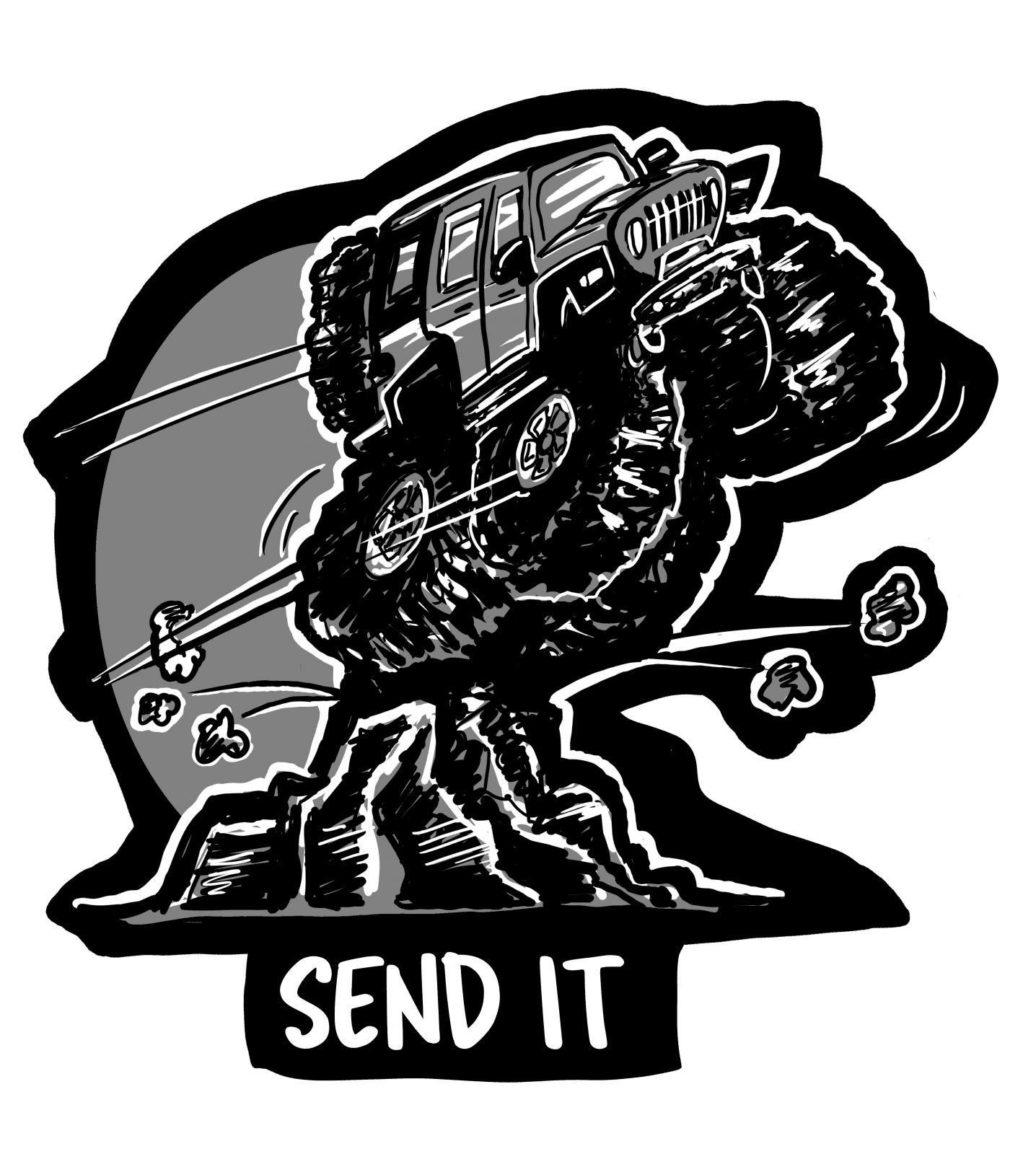 JeepDoodles - Decals are Now Available! | 2018+ Jeep Wrangler Forums ...