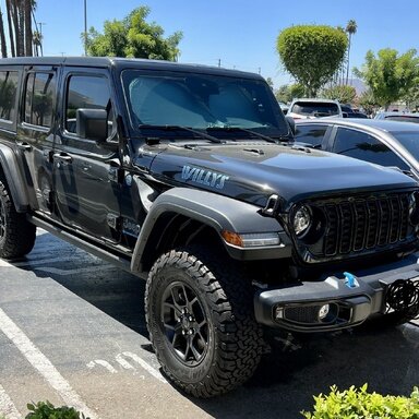 Mopar 17x7.5 Inch Willy's Edition Wheel Satin Black | Jeep Wrangler ...