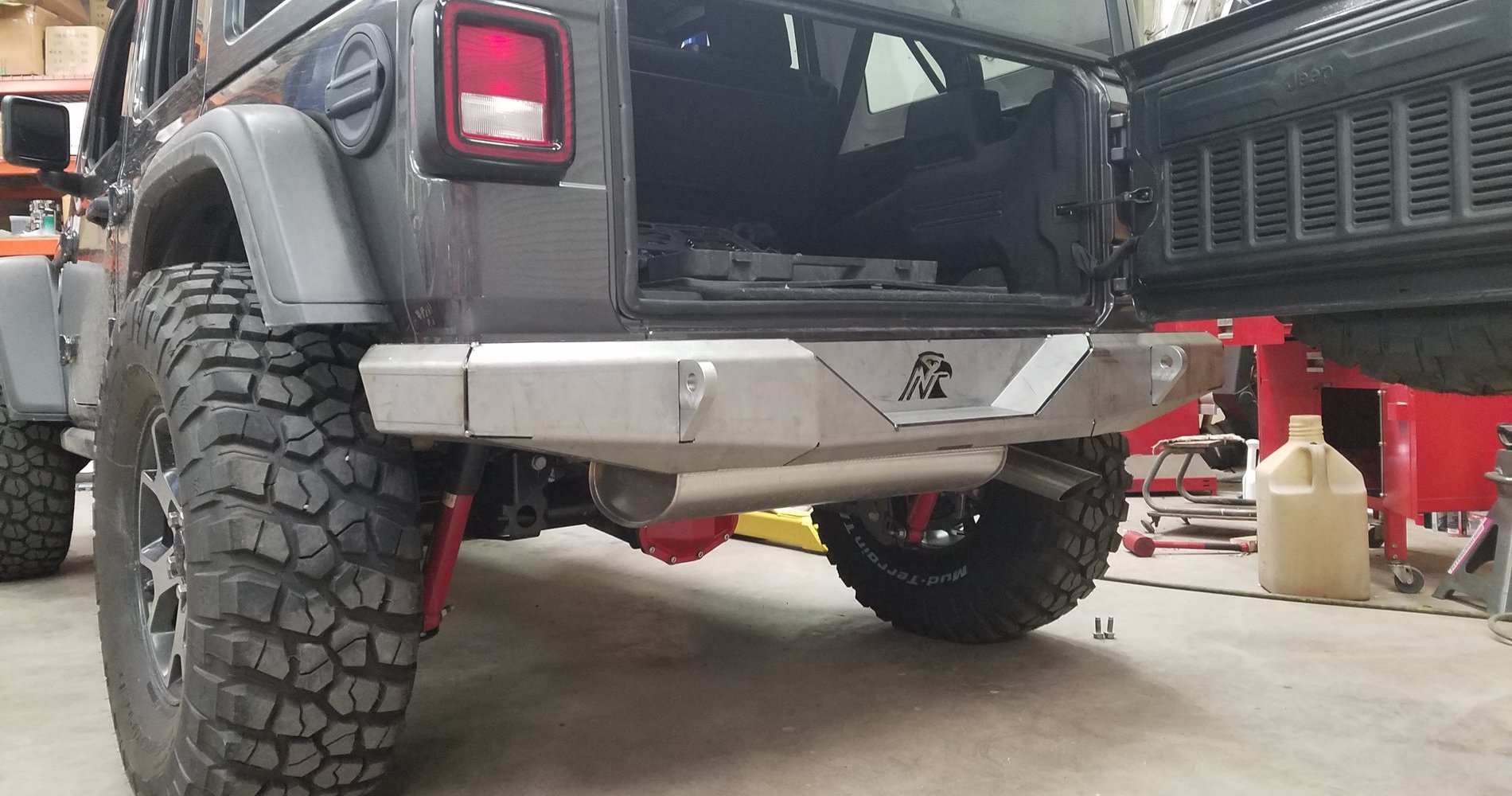 Full Width Rear Bumper by Next Venture – 2018+ Jeep Wrangler (JL) News ...