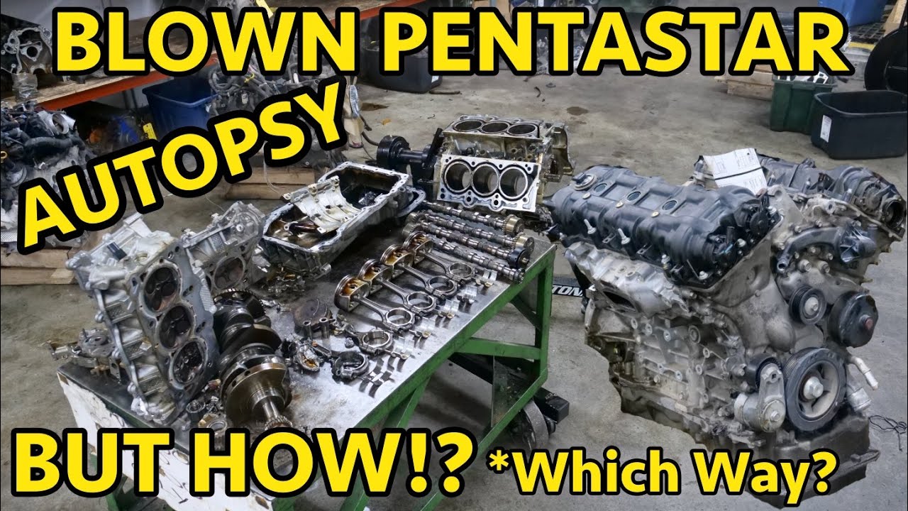 Blown engine tear down - Pentastar 3.6L | Jeep Wrangler Forums (JL / JLU) For Rubicon, 4xe, 392 ...
